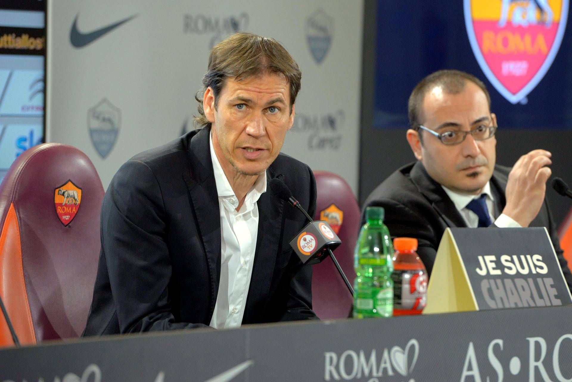 Il 'Je suies Charlie' della Roma di Garcia