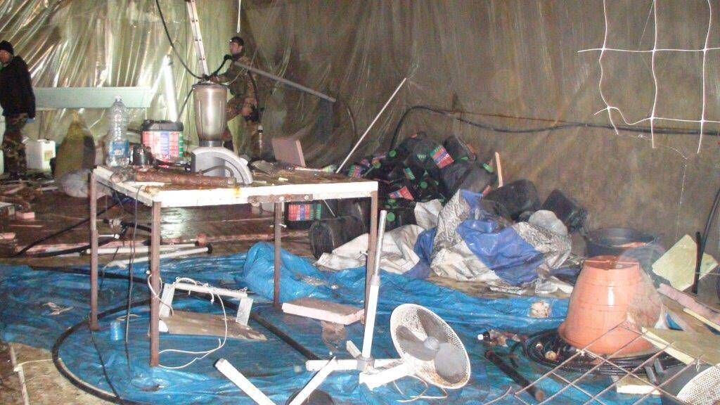 Il bunker della cosca Pelle-Vottari