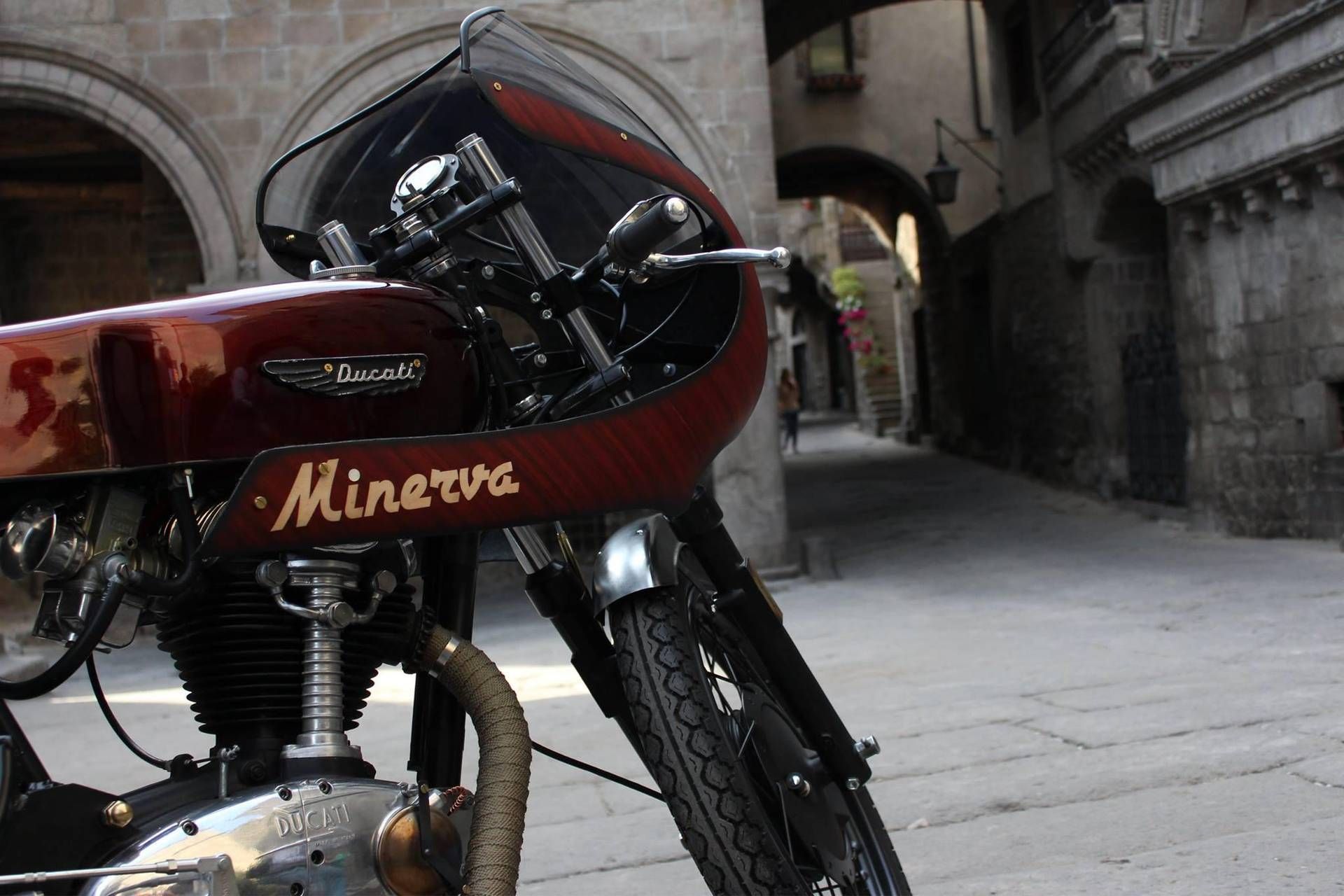 'Minerva', la moto special tutta italiana del preparatore Simone Ceccarelli