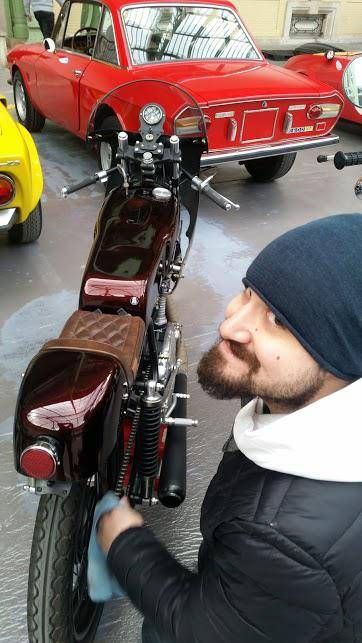 'Minerva', la moto special tutta italiana del preparatore Simone Ceccarelli