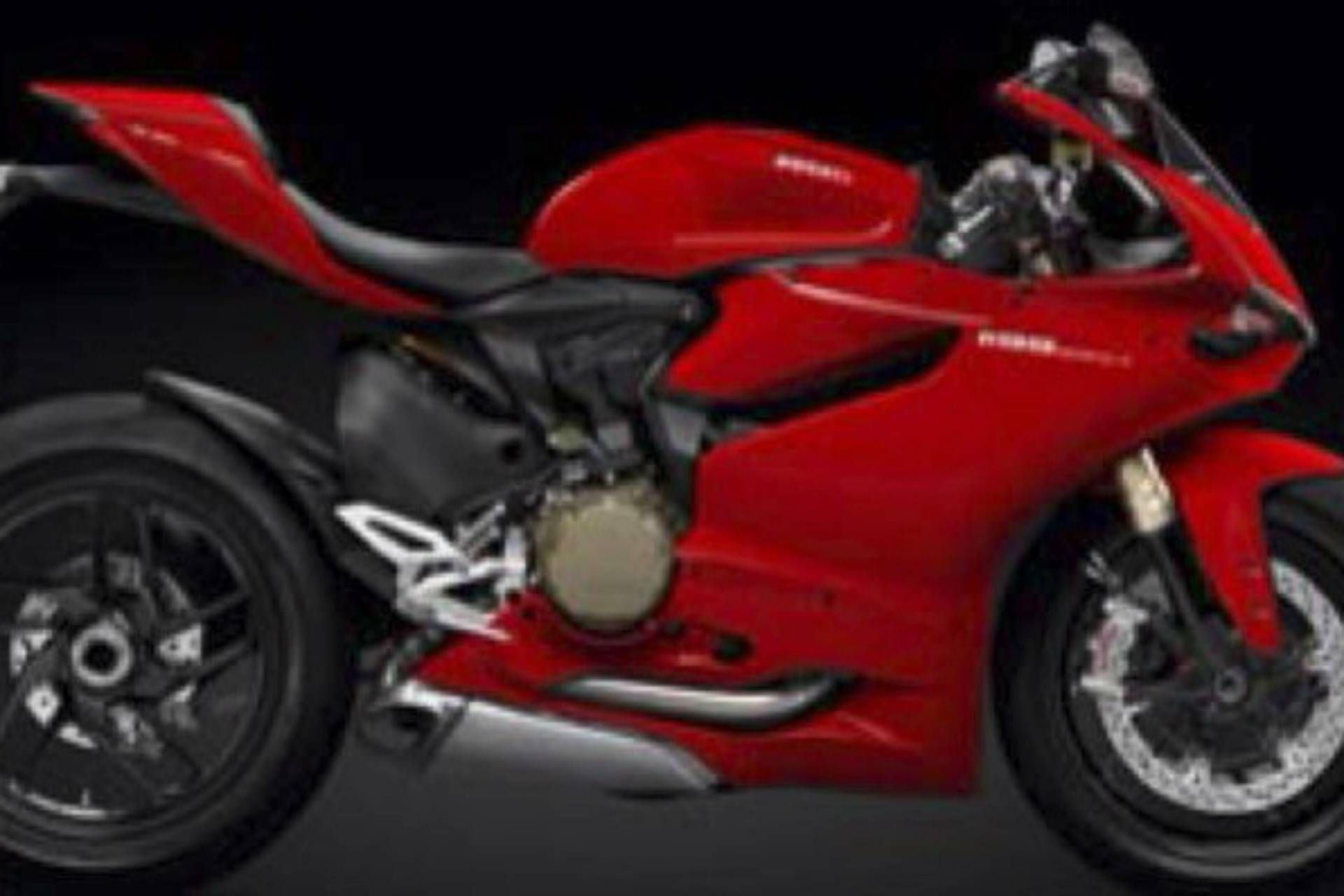 Una moto Ducati rossa e 'umana'