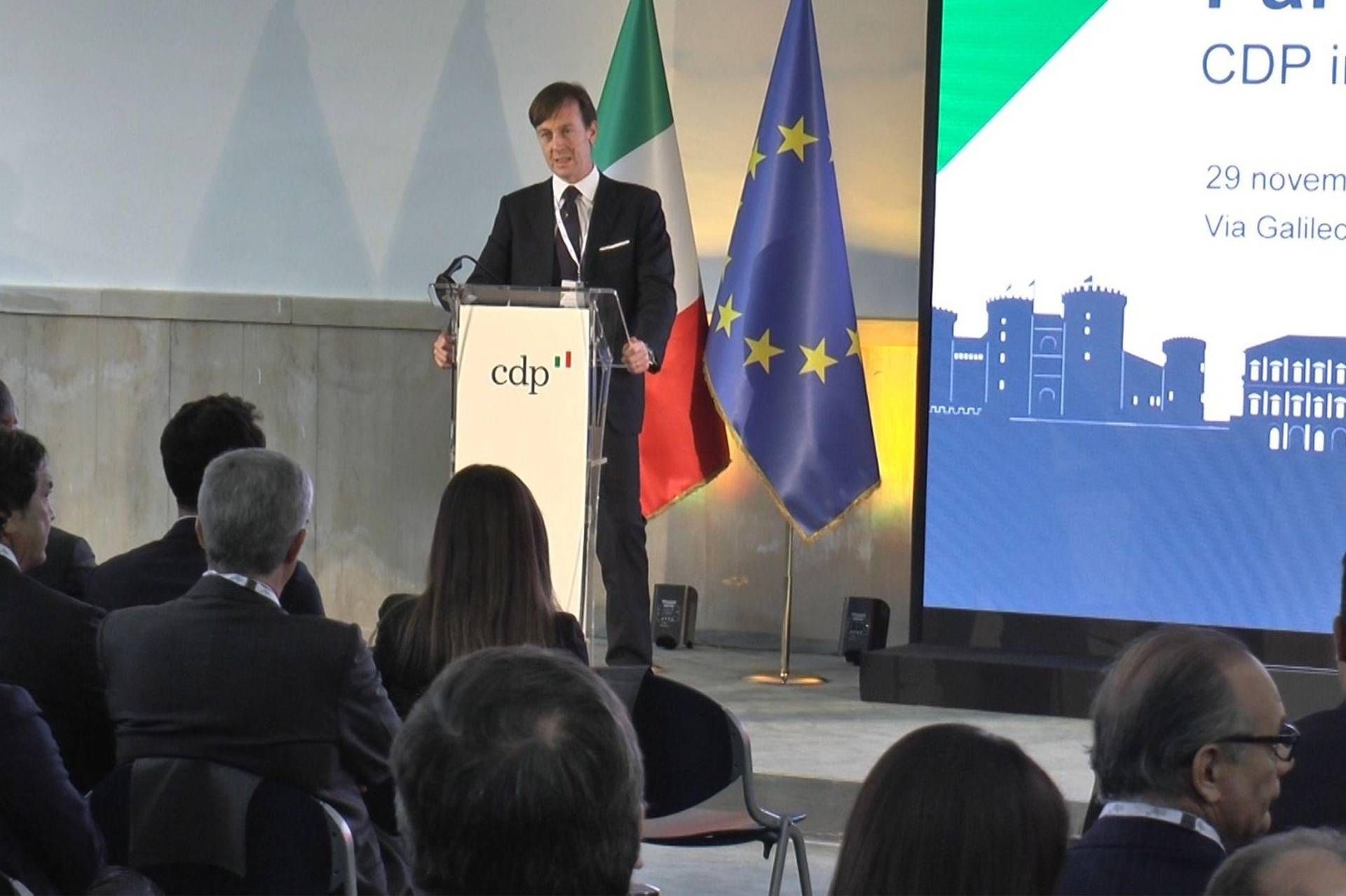 A Napoli nuova sede Cdp