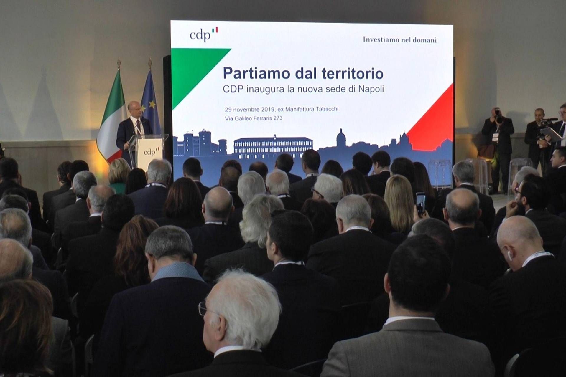 A Napoli nuova sede Cdp
