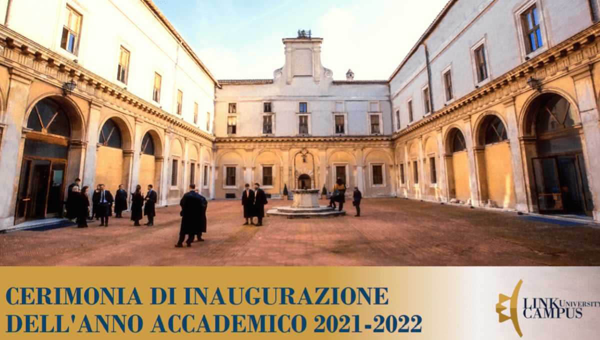 Link Campus University inaugura l'Anno Accademico 2021-2022