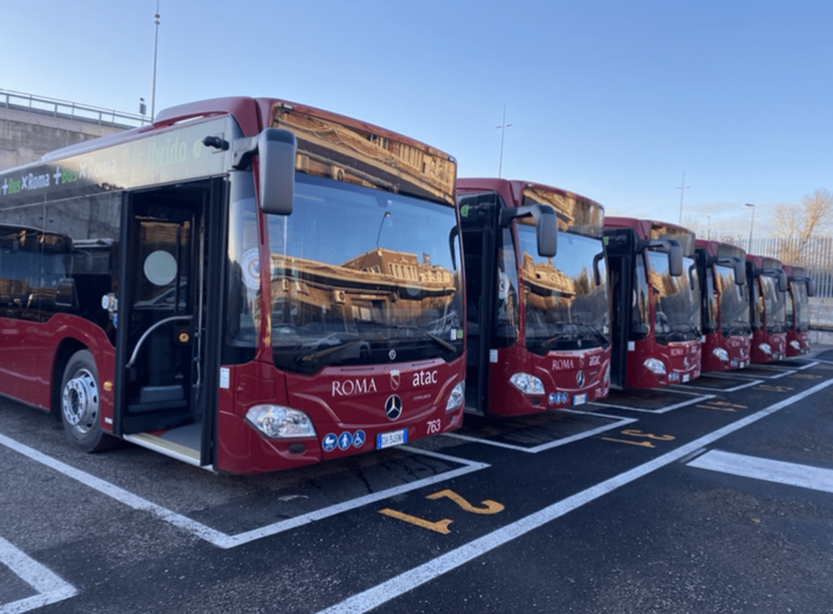 La flotta Atac diventa più green