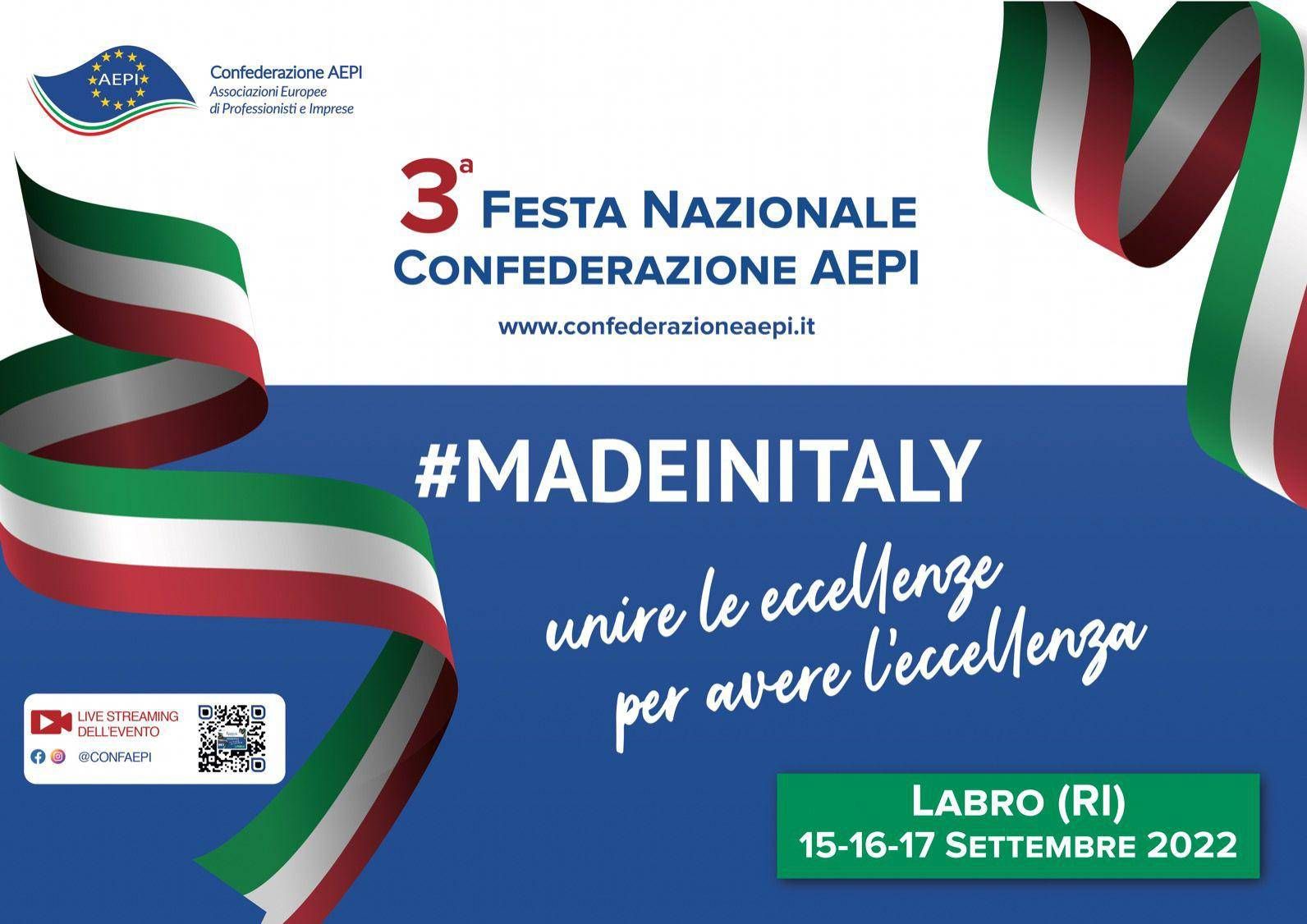 III Festa Nazionale Confederazione Aepi III Festa Nazionale Confederazione Aepi