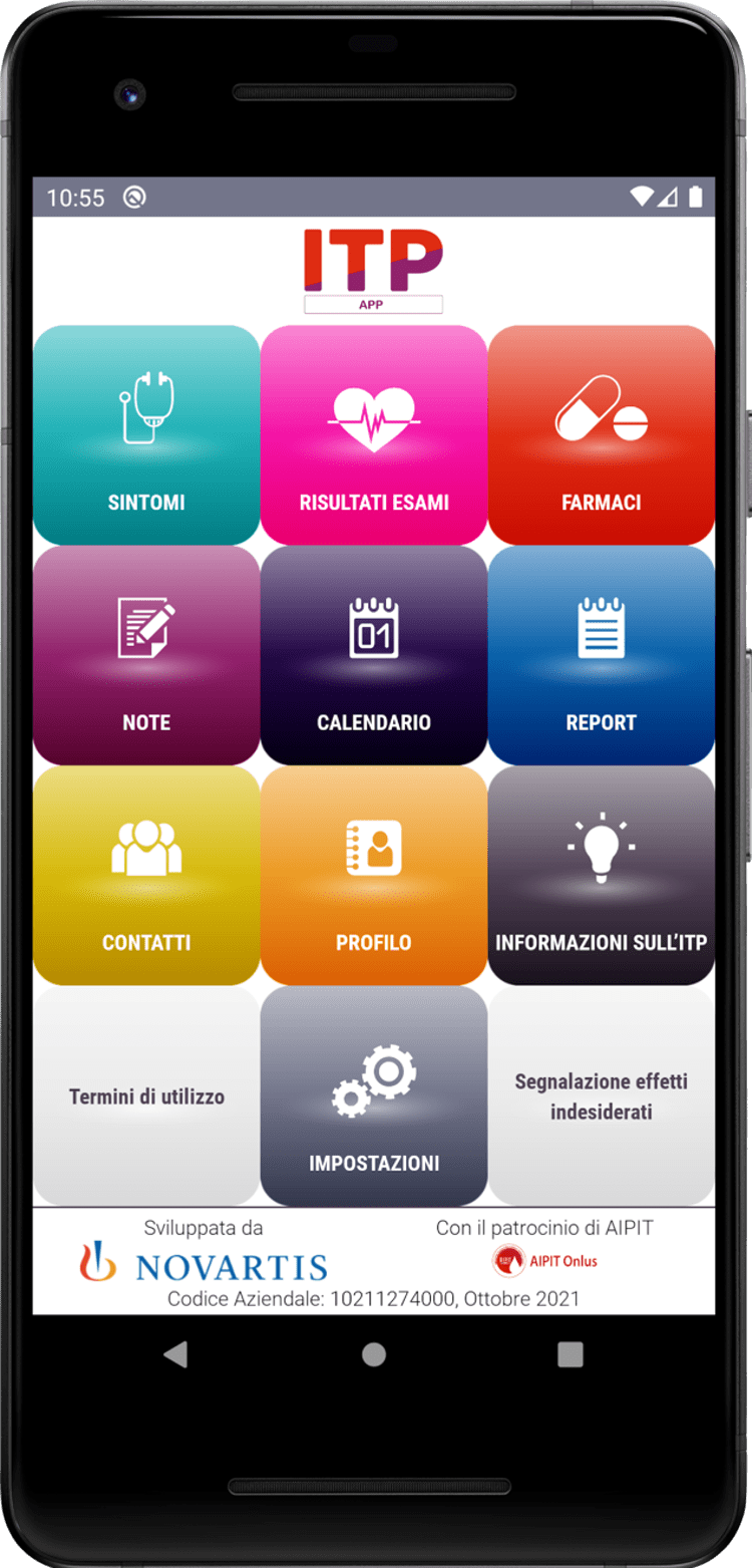 ITP App, diario digitale che aiuta i pazienti a monitorare la trombocitopenia immune