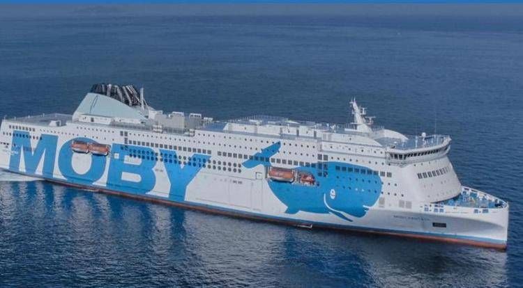 A Olbia il battesimo della Moby Fantasy, il più grande traghetto mai ...
