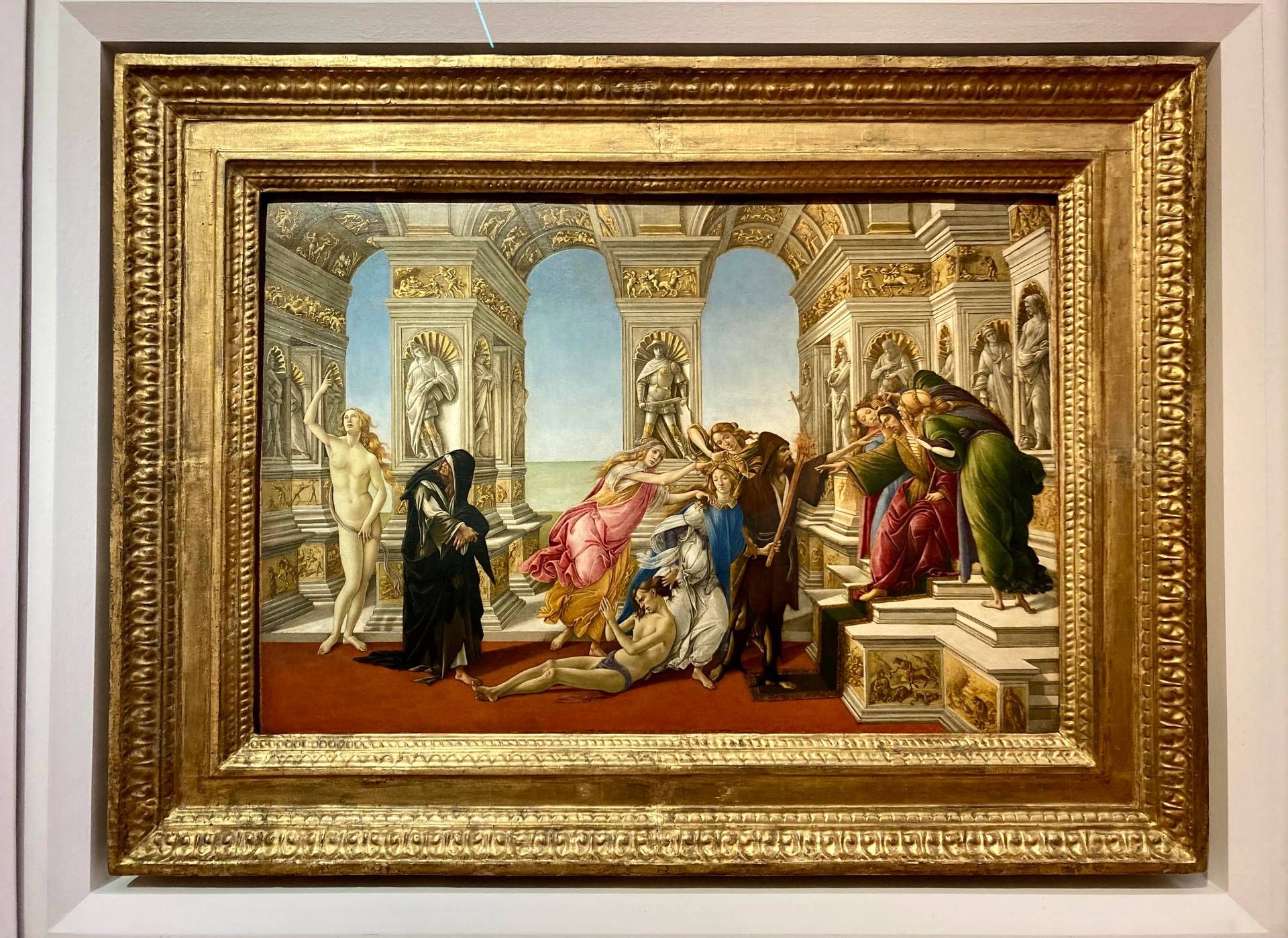 Ovidio, Dante e Boccaccio ispirarono 'La calunnia' di Botticelli
