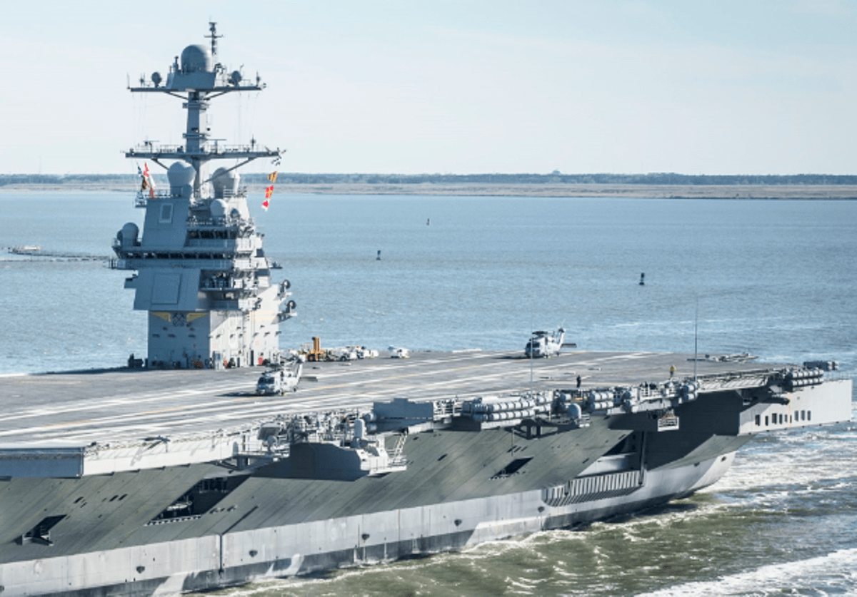 Portaerei Usa Ford lascia Mediterraneo, ecco perché non è buon segno ...