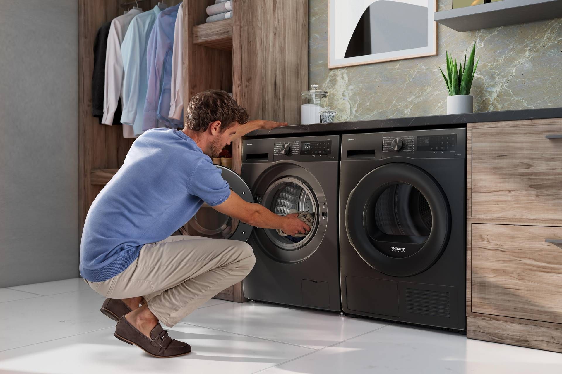 Household chores and technology: Samsung calculates the Household chores and technology: Samsung calculates the