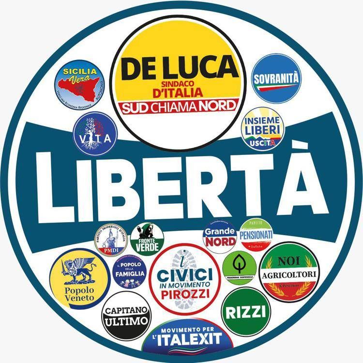 Europee, 17 loghi nel simbolo di Cateno De Luca: è record | RotoNotizie