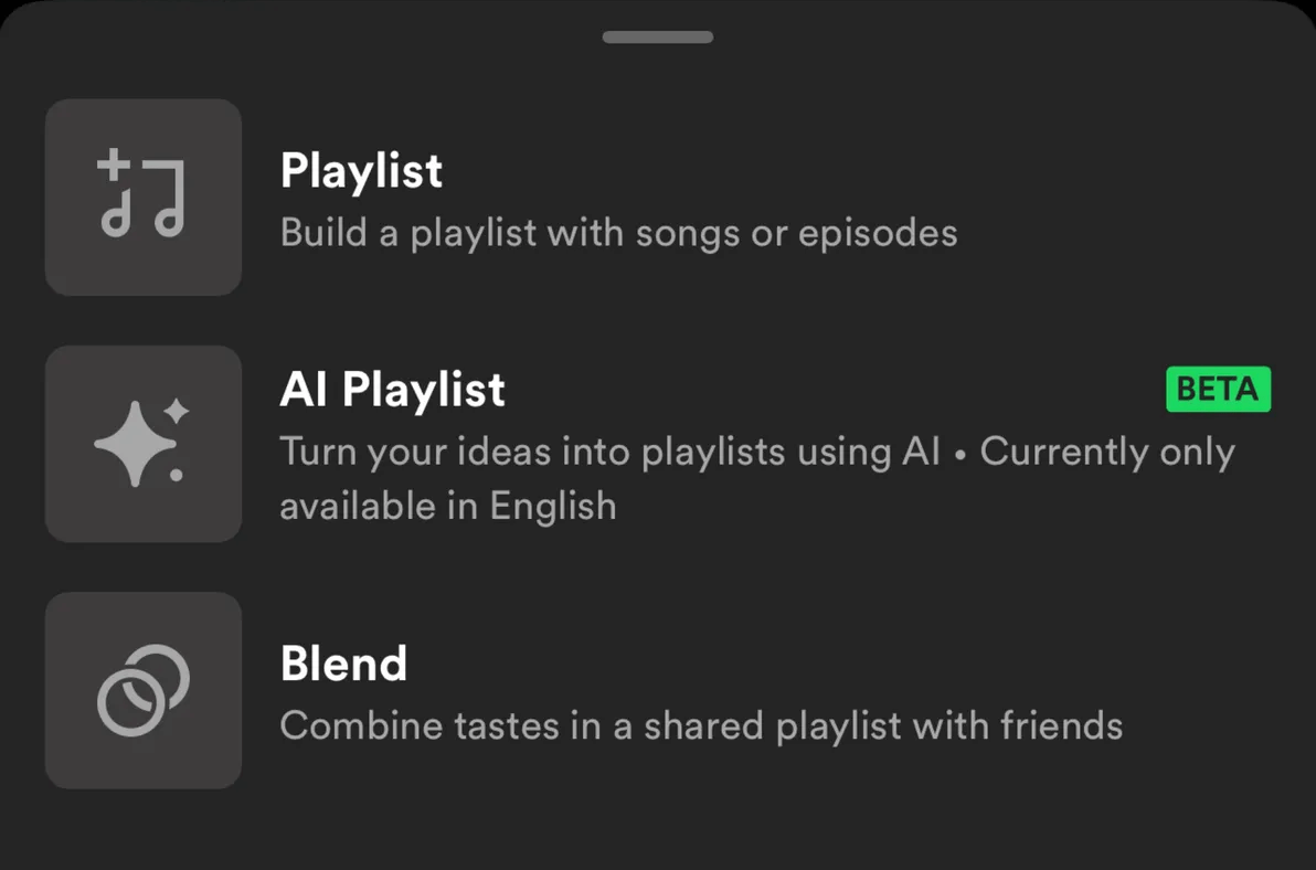 Spotify, arrivano le playlist create con l'intelligenza artificiale
