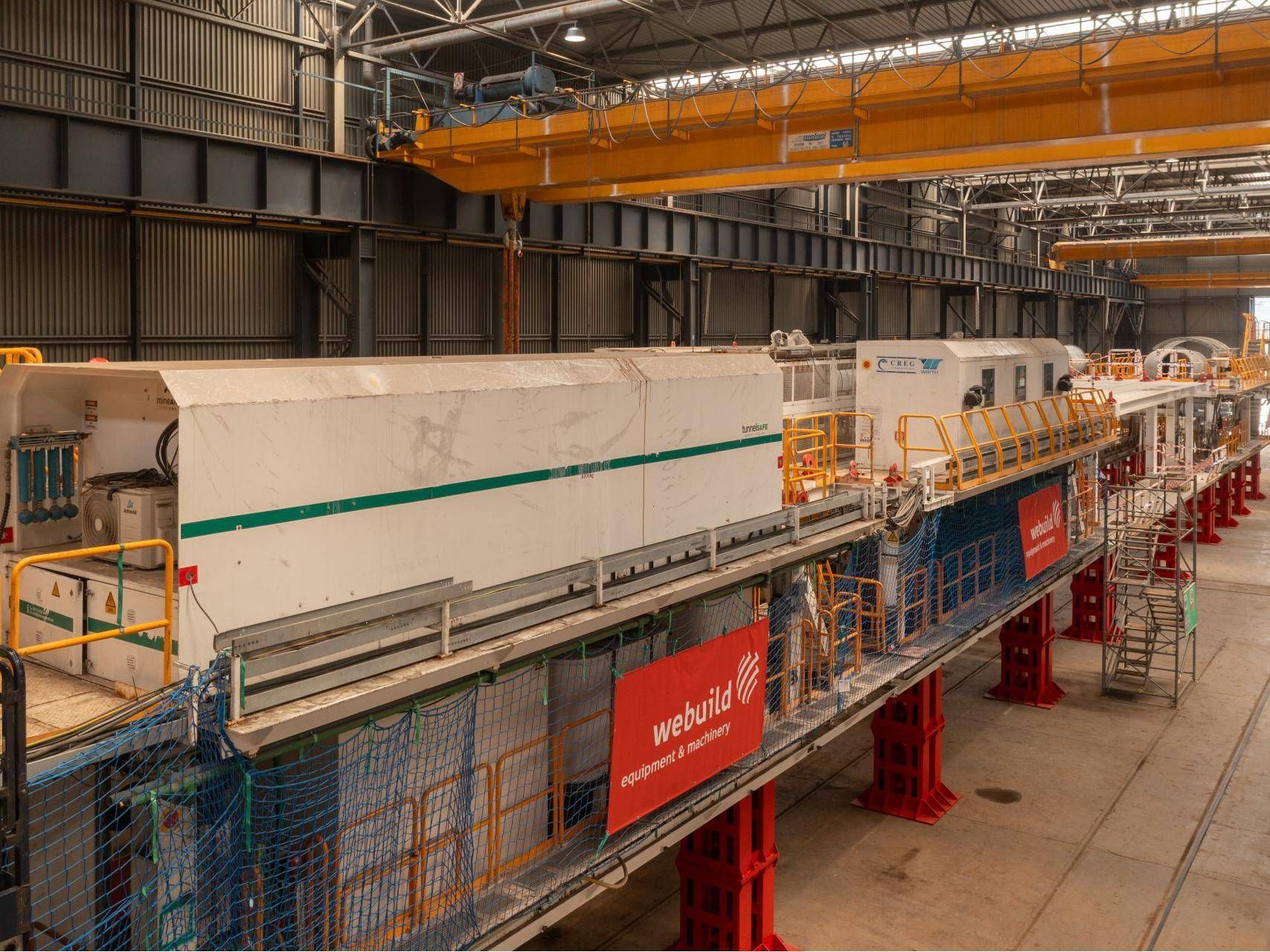 Webuild avvia a Terni fabbrica di rigenerazione Tbm