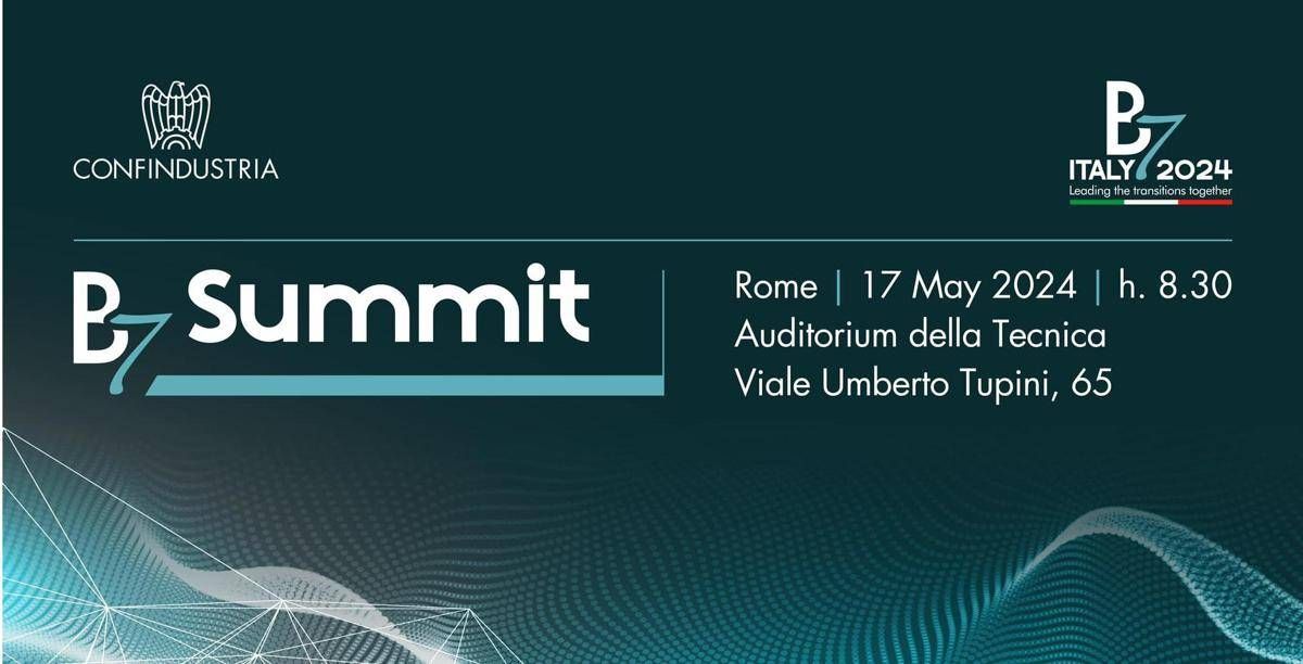 G7, competitività al centro del B7 summit di Roma