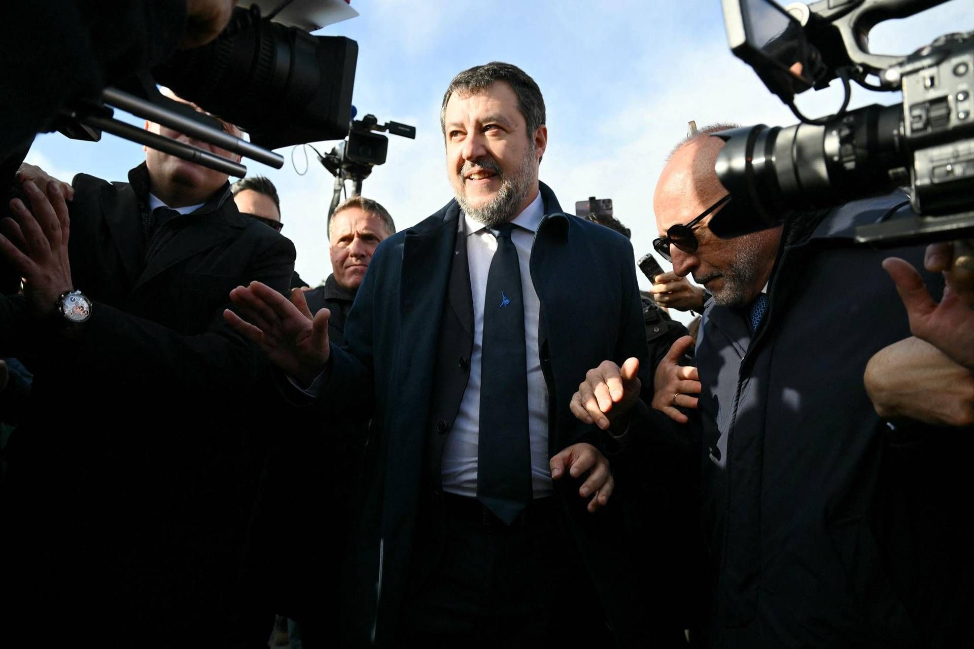 Processo Open Arms, Salvini aspetta la sentenza insieme alla fidanzata