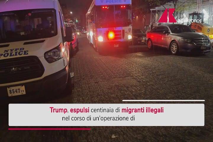 Usa, espulsi centinaia di migranti illegali: Trump ordina operazione di massa