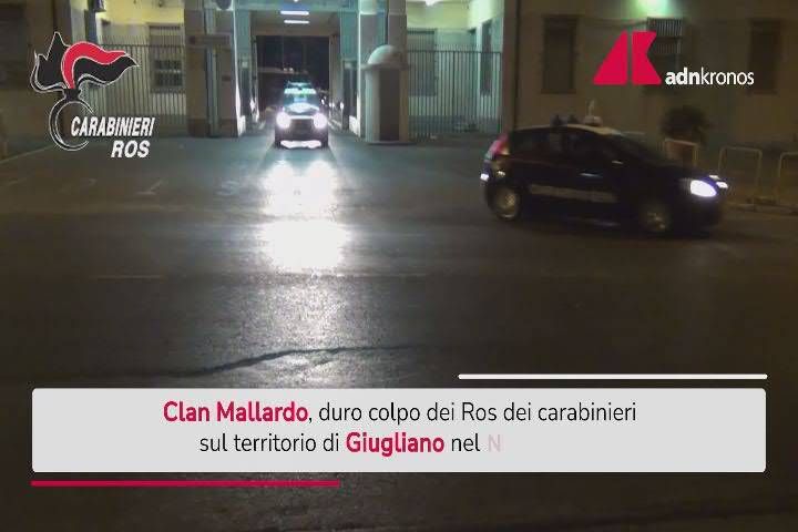 Camorra, colpo al clan Mallardo: 25 arresti
