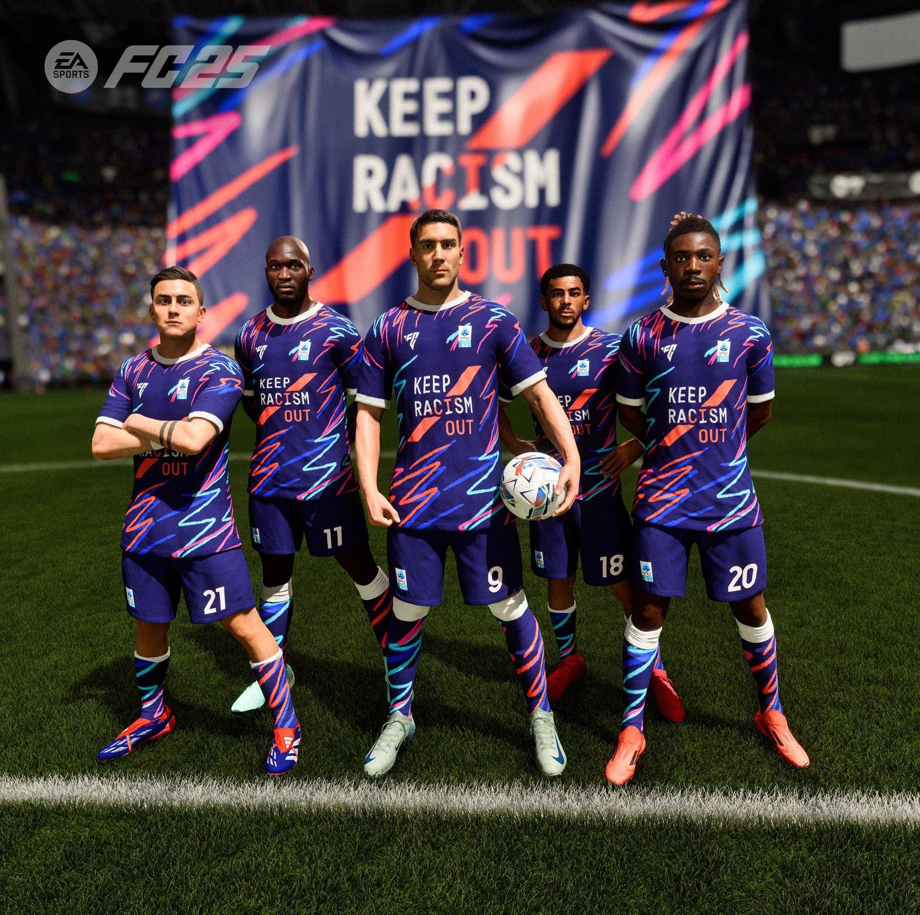 "Keep Racism Out" il kit è ufficialmente in-game in EA SPORTS FC 25