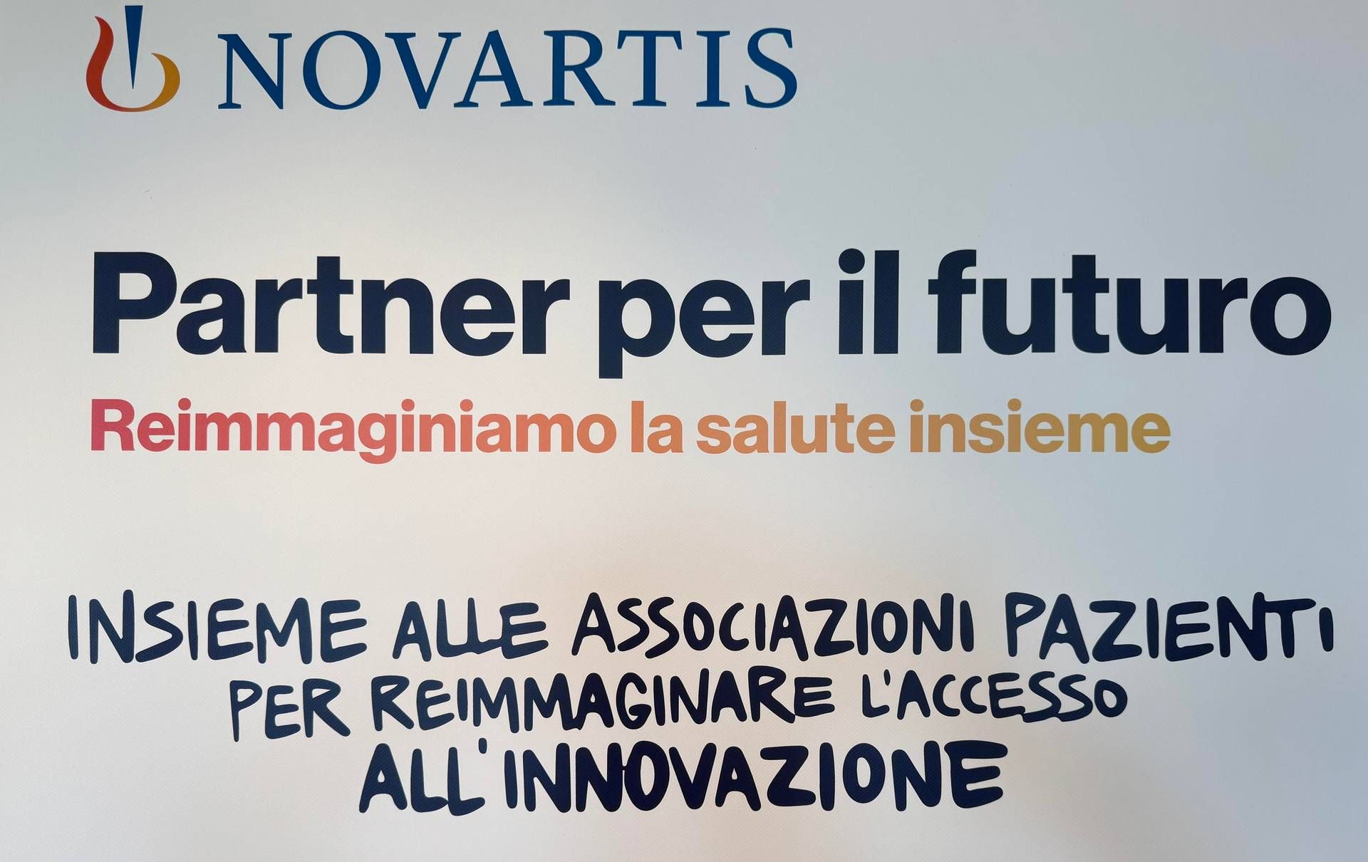 'Partner per il futuro', progetto di Novartis con le associazioni dei ...