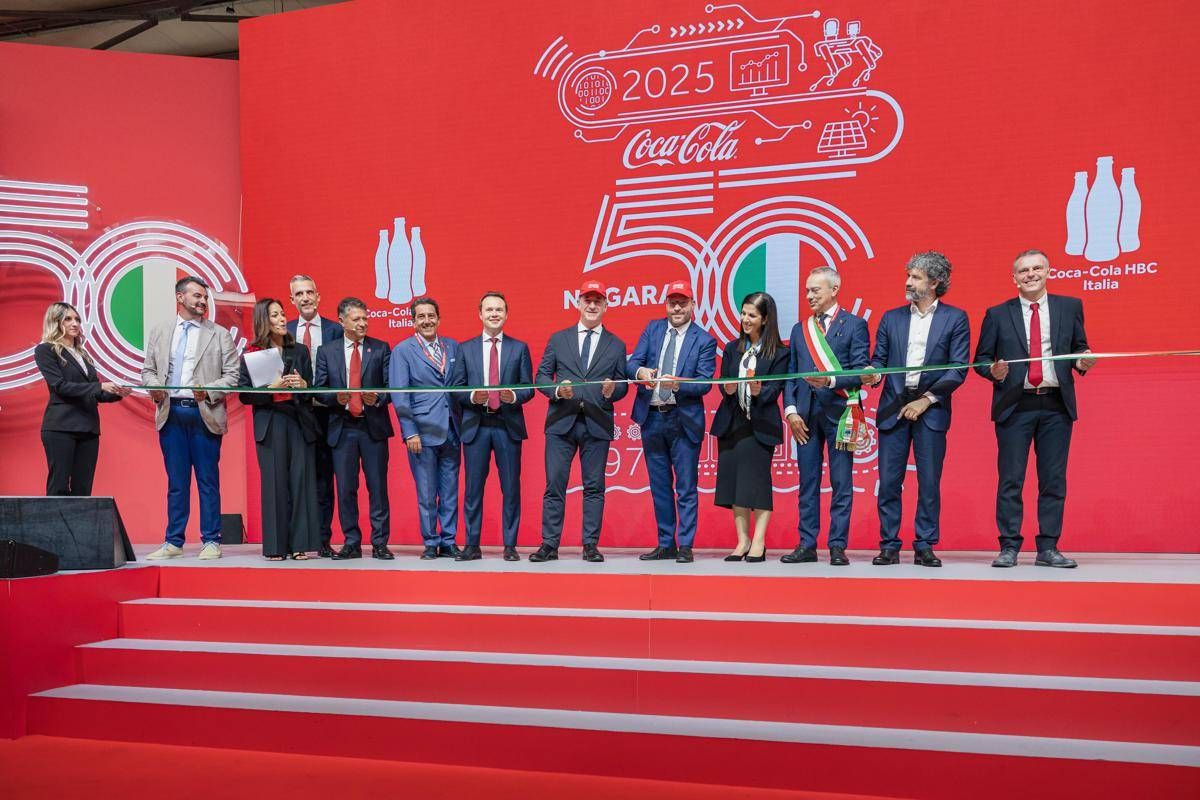 A Nogara Coca-Cola Hbc Italia festeggia i 50 anni dello stabilimento