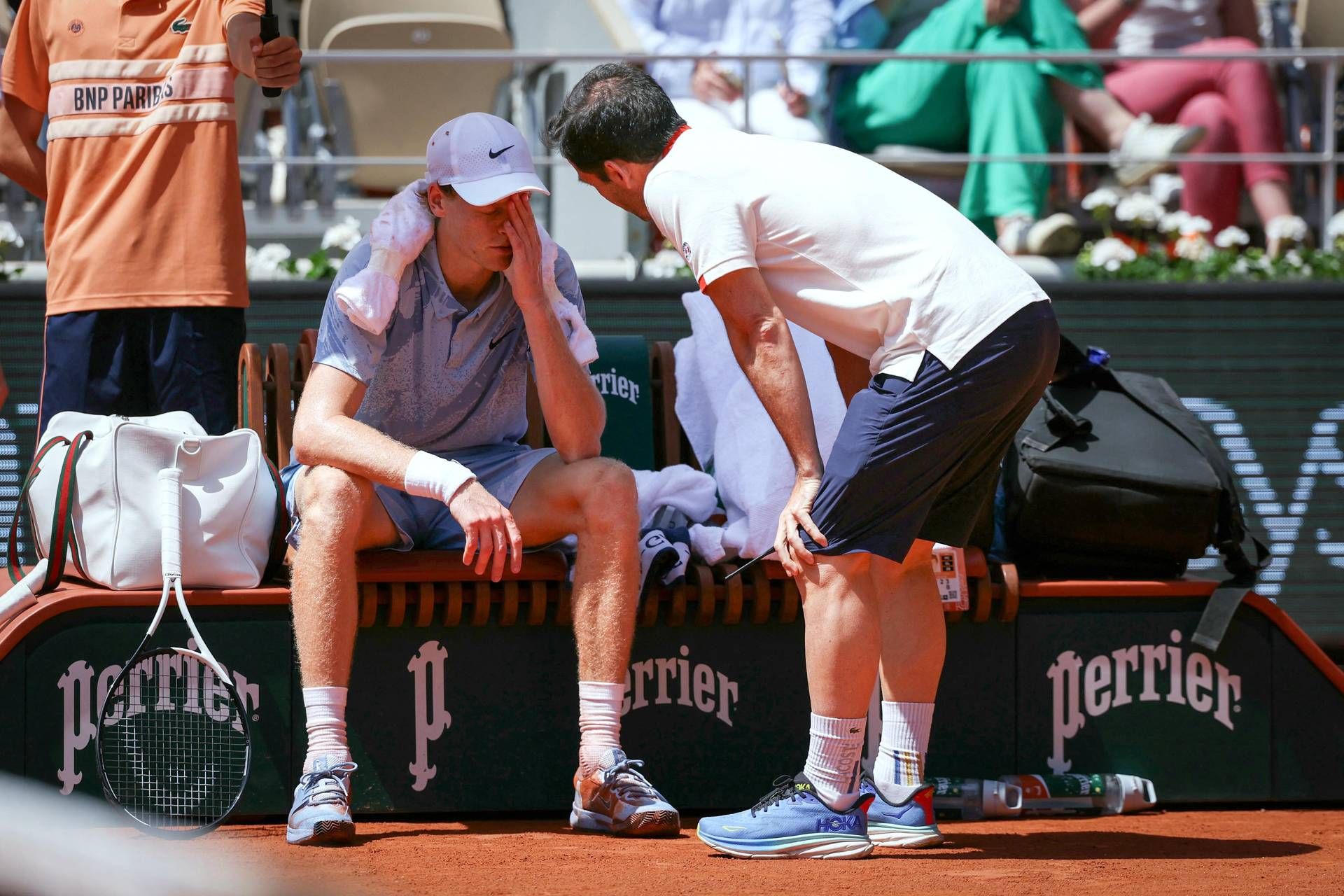 Diretta Sinner-Cerundolo oggi, Roland Garros 2026. Risultato live